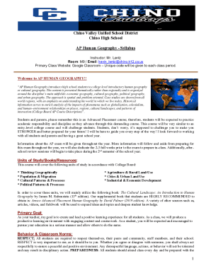 Fillable Online Chino Valley Unified School District Chino High School ...