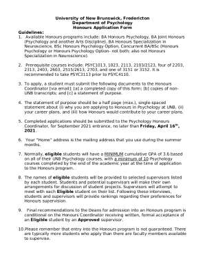 GRADUATE STUDENT HANDBOOK - UNB Doc Template | pdfFiller