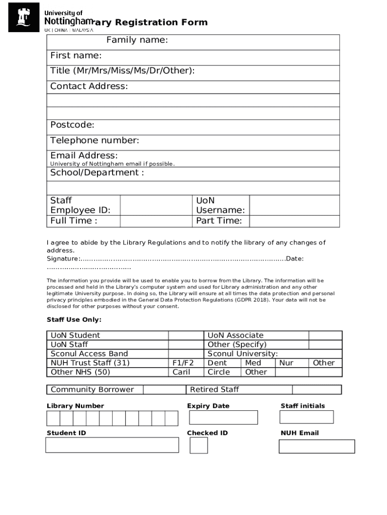 Application - Sheffield Hallam University Doc Template | pdfFiller