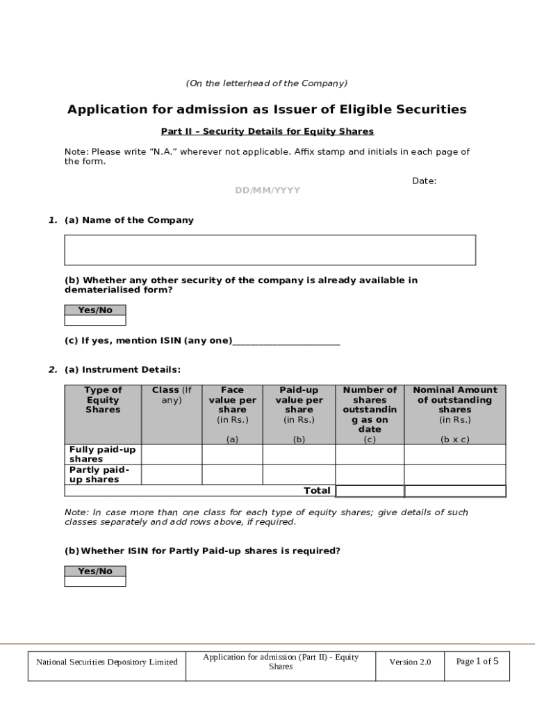 B Application Equity Securities (of an issuer part of whose ... Doc Template | pdfFiller