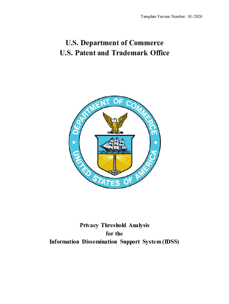 Fillable Online FY21 IDSS Privacy Threshold Analysis (PTA).pdf Fax ...