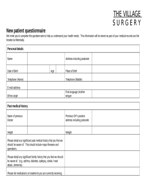 150+ Free Questionnaire Examples & Sample Survey Templates ...