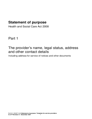Fillable Online Legal Statement Template - Fill Online, Printable ...