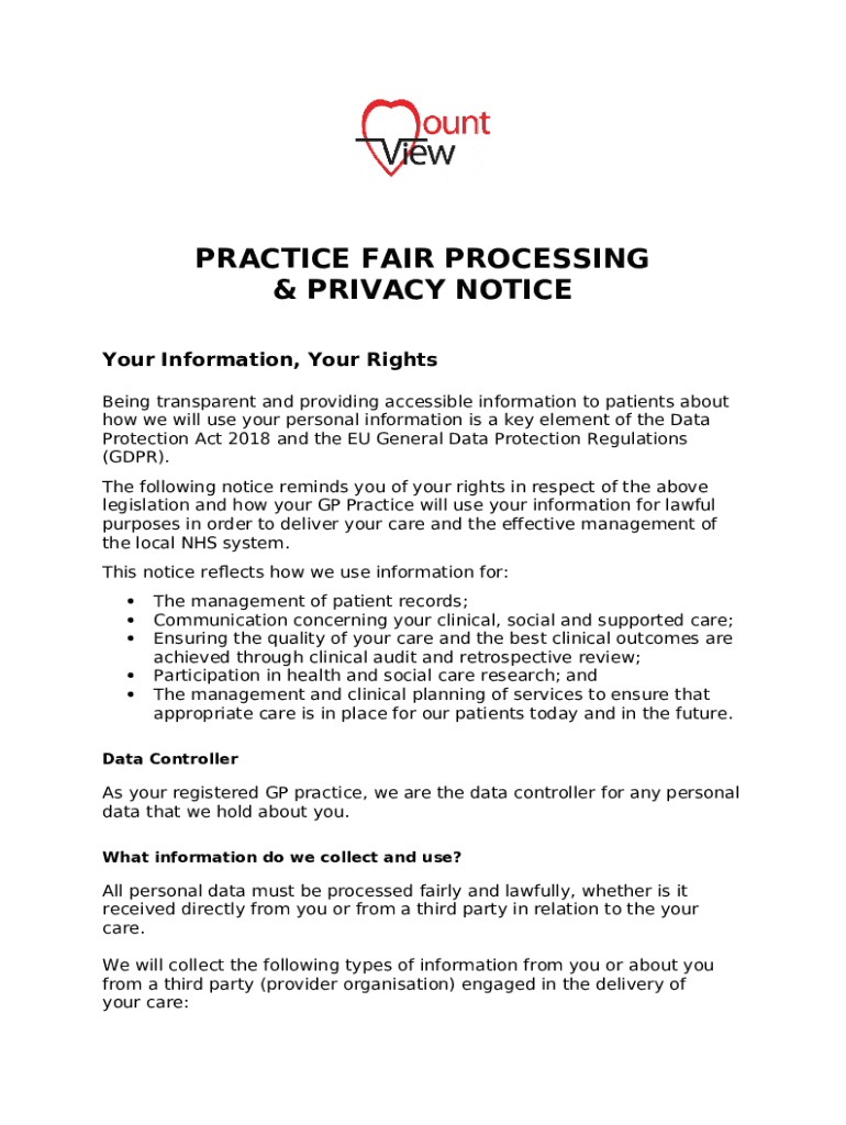 Wellspring Medical Practice Doc TemplatepdfFiller Doc Template | pdfFiller