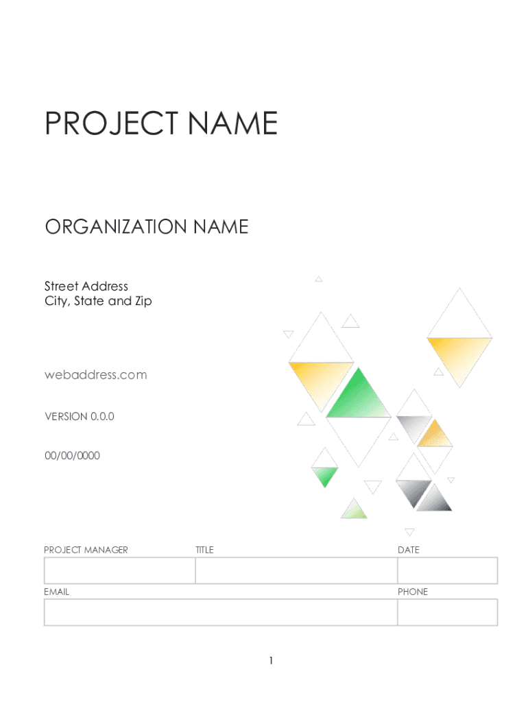 Fillable Online PROJECT MANAGEMENT OVERVIEW TEMPLATE - Smartsheet Fax ...