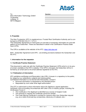 Fillable Online Atos-Subscriber-agreement-EN.pdf - PSW Group Fax Email ...