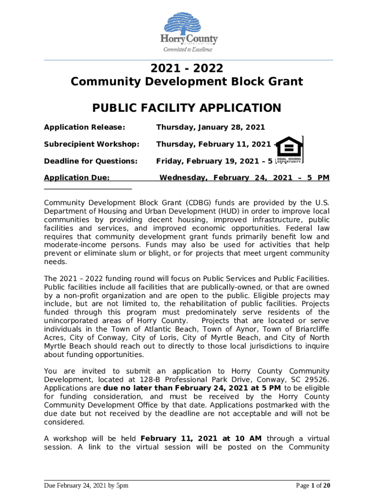 A. APPLICANT INATION - Horry County Doc Template | pdfFiller