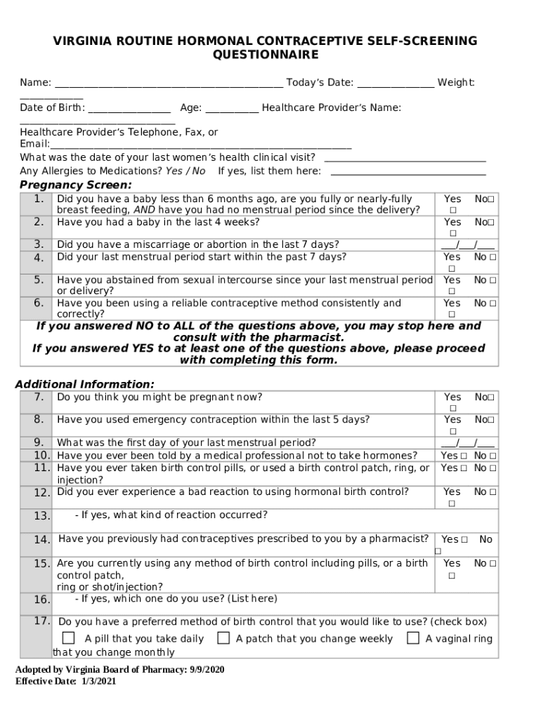 Virginia Department of Health Professions Doc Template | pdfFiller