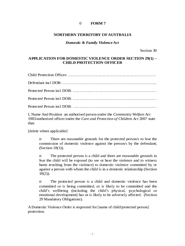 National Domestic Violence Order Scheme - Attorney-General's Department ...