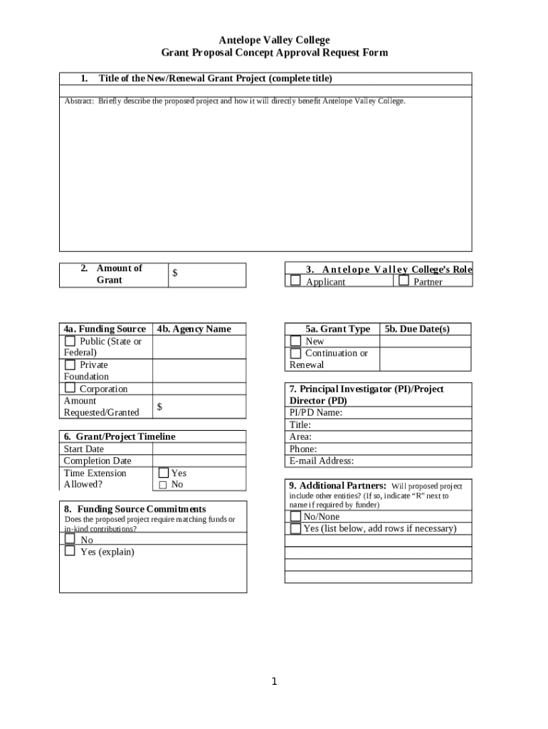 Project Narrative Overview, Outline, Tips, and Optional Template - US ...