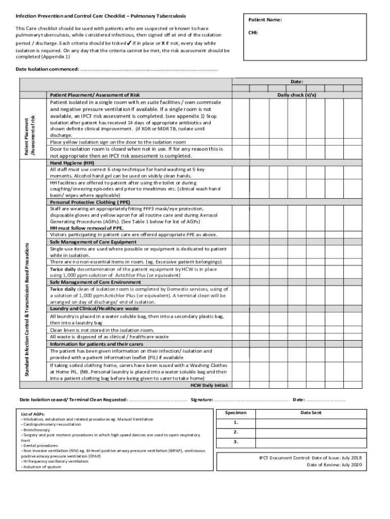 Fillable Online www.pdffiller.com466012483--InfectionGet the free ...