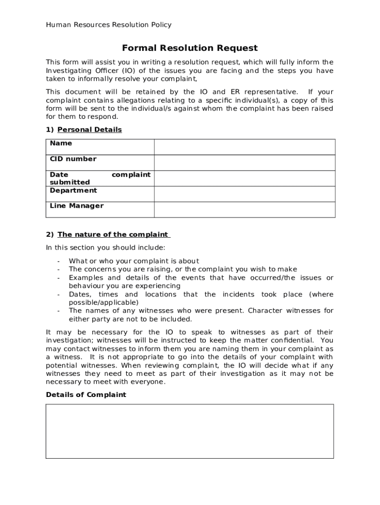 Resolution LetterWhat is a Resolution Letter - targetstudy.comCorporate ...