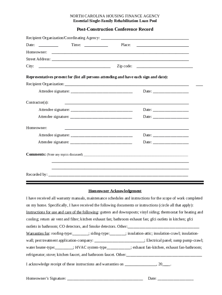 Creating Affordable Housing Opportunities for North Carolinians NCHFA ...