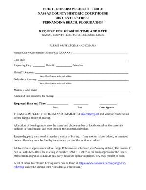 JUDGE ERIC C. ROBERSON Division A Procedures INTRODUCTION - nassauclerk ...