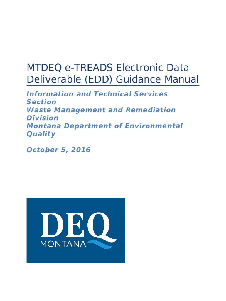 Introduction - Home Montana DEQ - deq mt Doc Template | pdfFiller