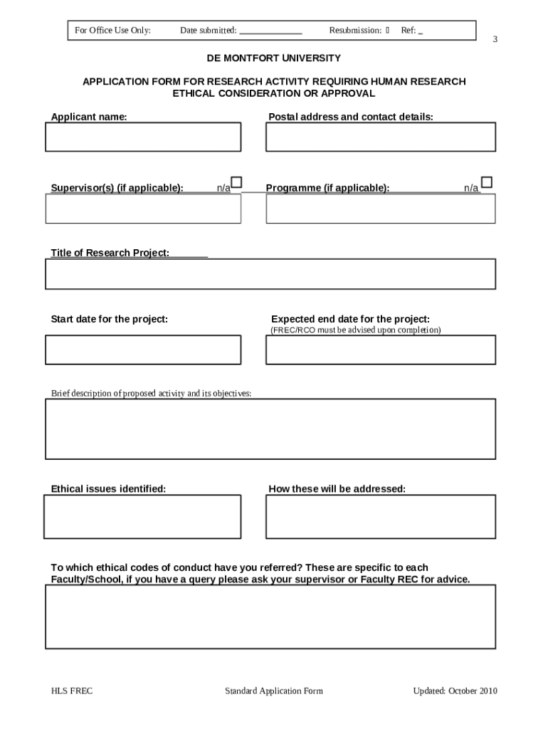 Standard-ethics-applications- - De Montfort University Doc Template ...