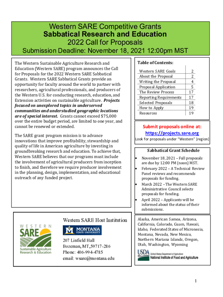 Fillable Online Western SARE Home Page - SARE Western Fax Email Print ...