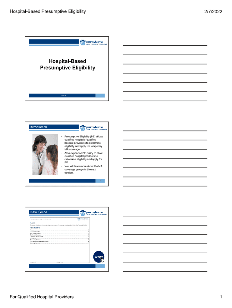 Fillable Online files.medi-cal.ca.govpubsdocopresumptiveHospital ...