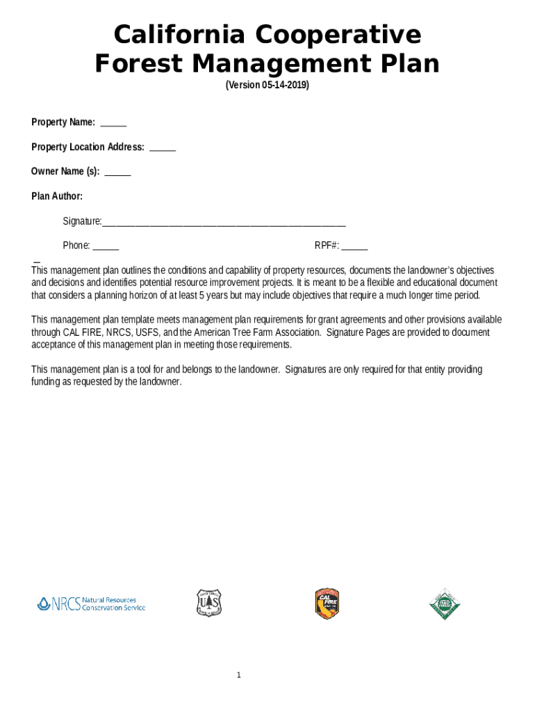 Washington State Integrated Forest Management Plan Guidelines ... - DNR ...