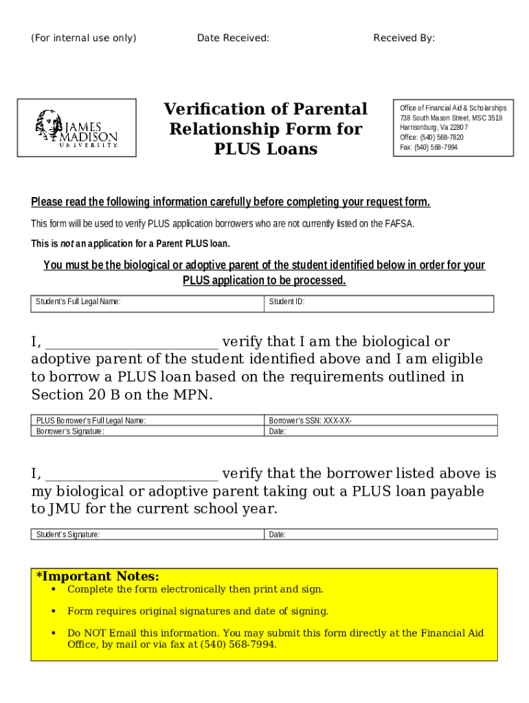 Financial Aid and Scholarships - JMU - James Madison University Doc ...