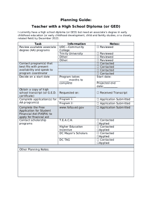 GED vs. High School Diploma: What's the Difference? - osse dc Doc Template | pdfFiller