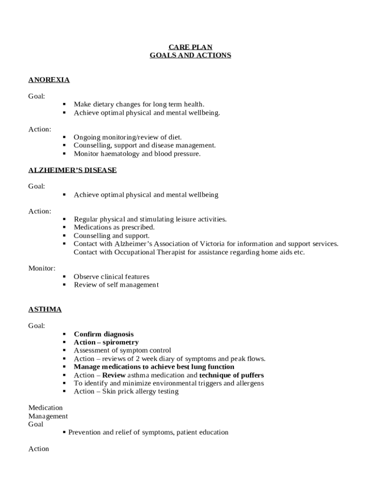 How to Write Nutrition Care Plans for Long-Term Care - Dakota ...