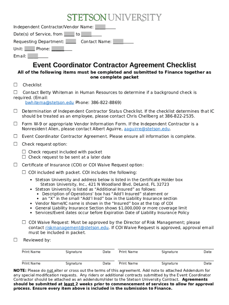 Free Independent Contractor Agreement Templates ...