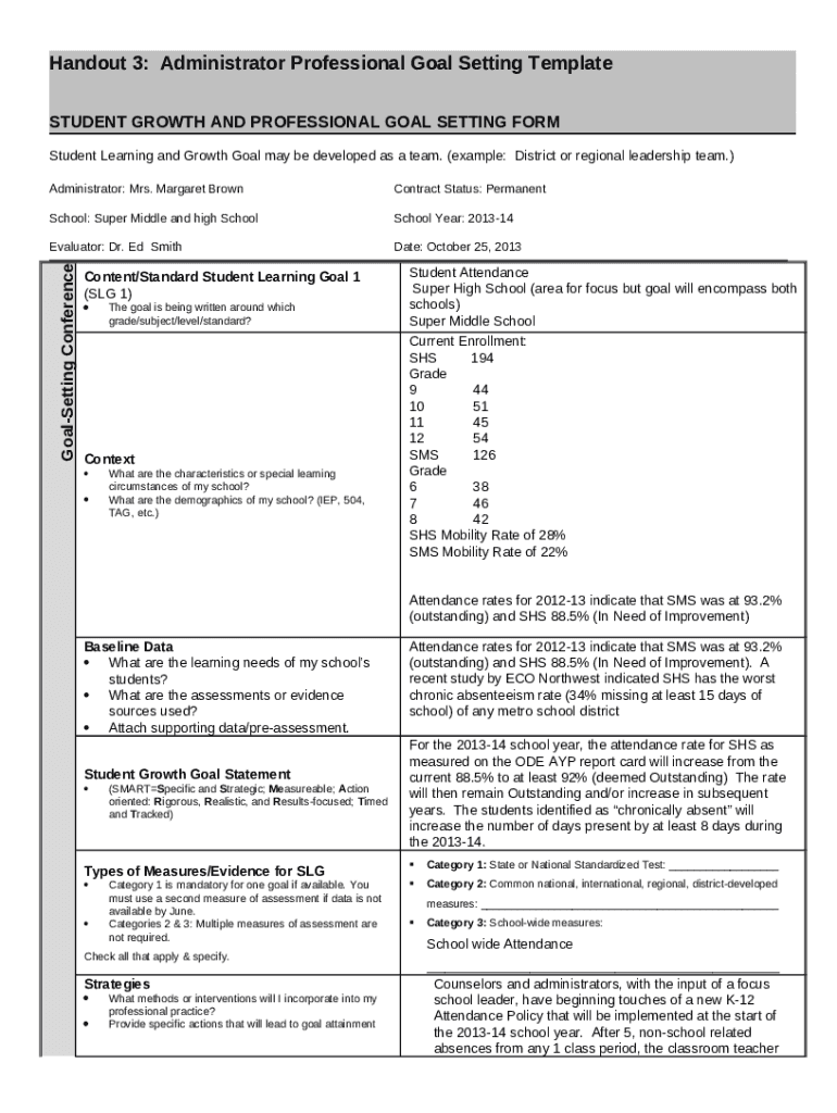 positivepsychology.comgoal-setting-templatesGoal Setting: 20 Templates ...