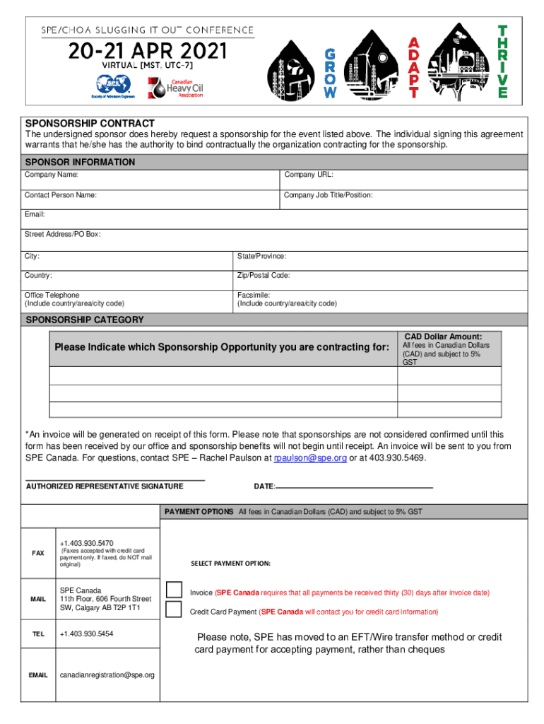 Fillable Online CAD Dollar Amount: Please Indicate All fees in Canadian ...
