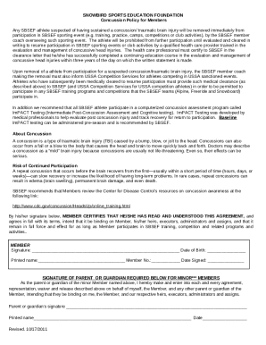 Sports-Related Concussion and Head Injury Fact Sheet and Parent ... Doc ...