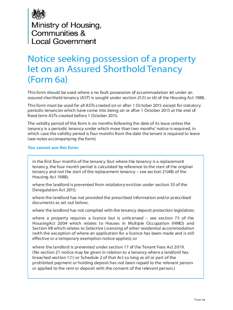 Fillable Online Notes for form 6A - GOV.UK Fax Email Print - pdfFiller