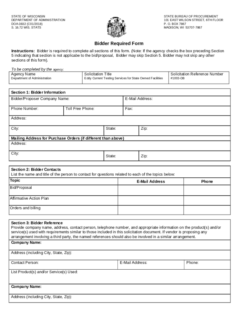vendornet.wi.govDownloadDOA-3832 Bidder Required .doc - vendornet.wi ...