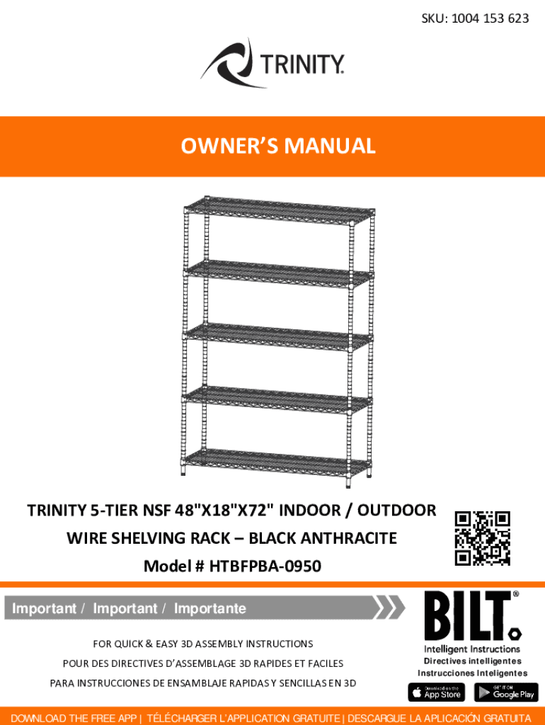 Fillable Online www.ebay.comitm134160399326TRINITY 5-Tier Outdoor Wire ...