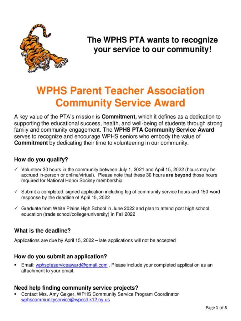 Fillable Online WHITE PLAINS HIGH SCHOOL - White Plains Public Schools Fax Email Print - pdfFiller