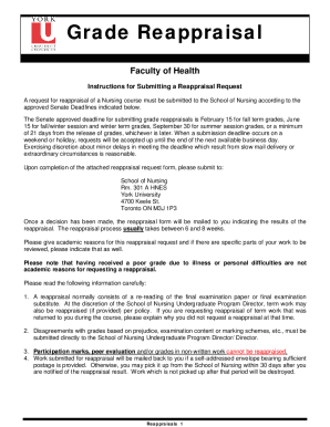 Fillable Online How to Write a Strong Grade Appeal Letter (with Sample ...