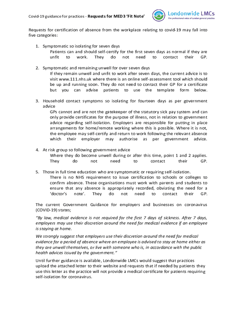 Fillable Online www.nhs.ukServicesUserControlsCovid-19 guidance for ...