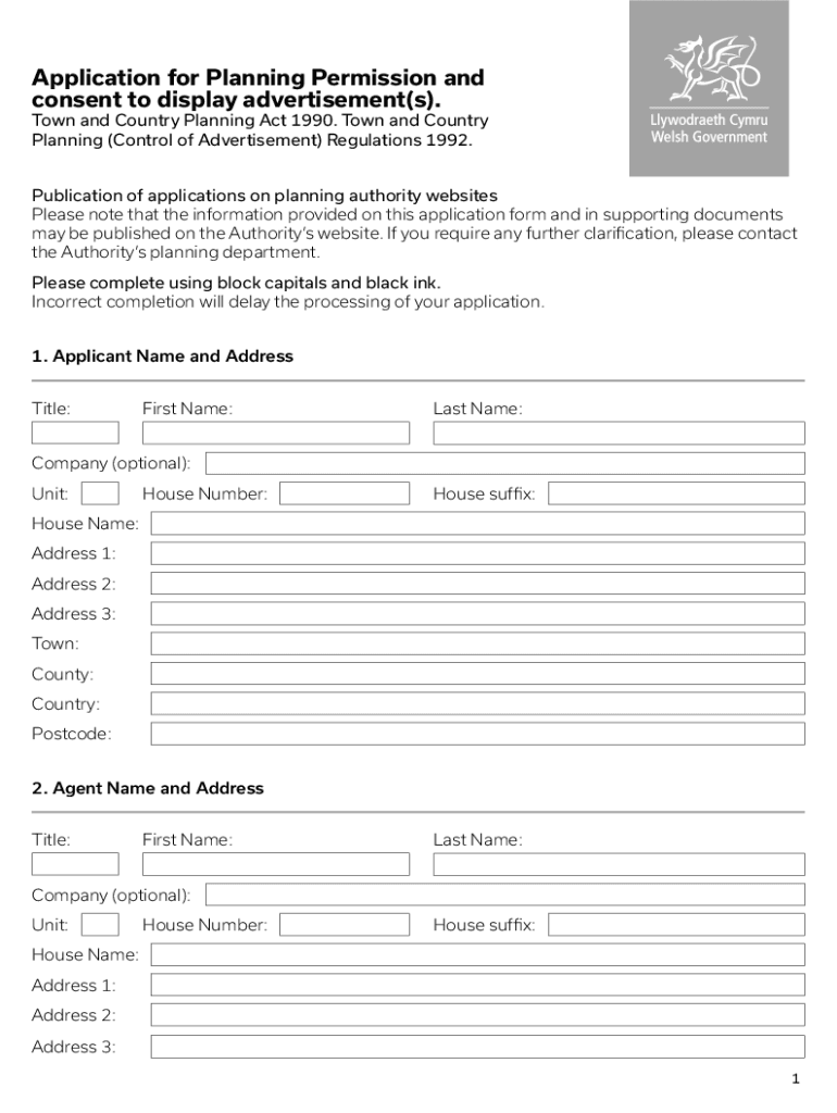 Fillable Online Design and Access Statements - GOV.WALESDesign and Access Statements - GOV ...