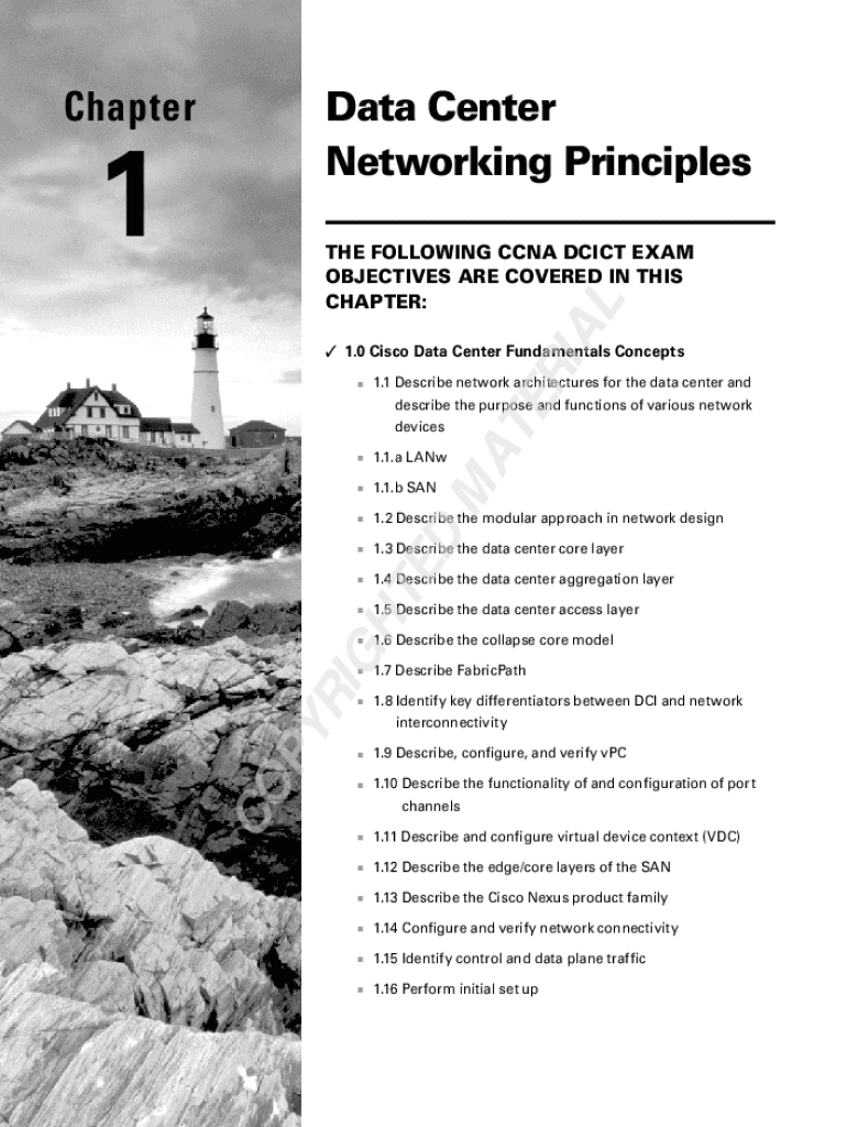 Fillable Online C H A P T E R Data Center Networking Principles Wiley