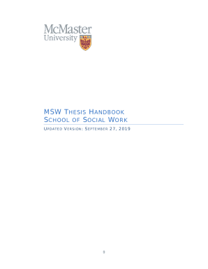 Thesis ManualSchool of Social Work - Memorial University of Newfoundland - socialwork mcmaster ...