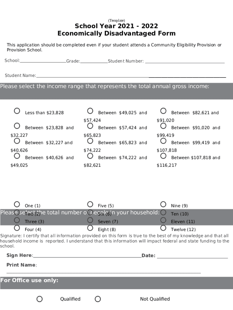 School Year 2022 - 2023 Economically Disadvantaged - sde ok Doc ...