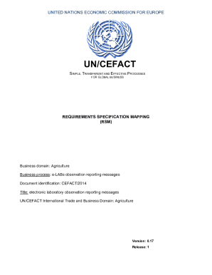 Fillable Online United Nations Economic Commission for Europe - UNECE Fax Email Print - pdfFiller