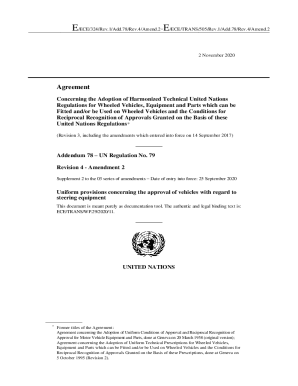 Fillable Online UNECE Regulation 10: Conformity of Production ...