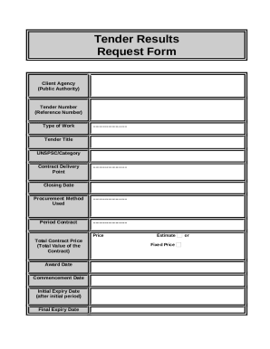 Help - Search Tenders by Reference NumberHow do public tenders work ...