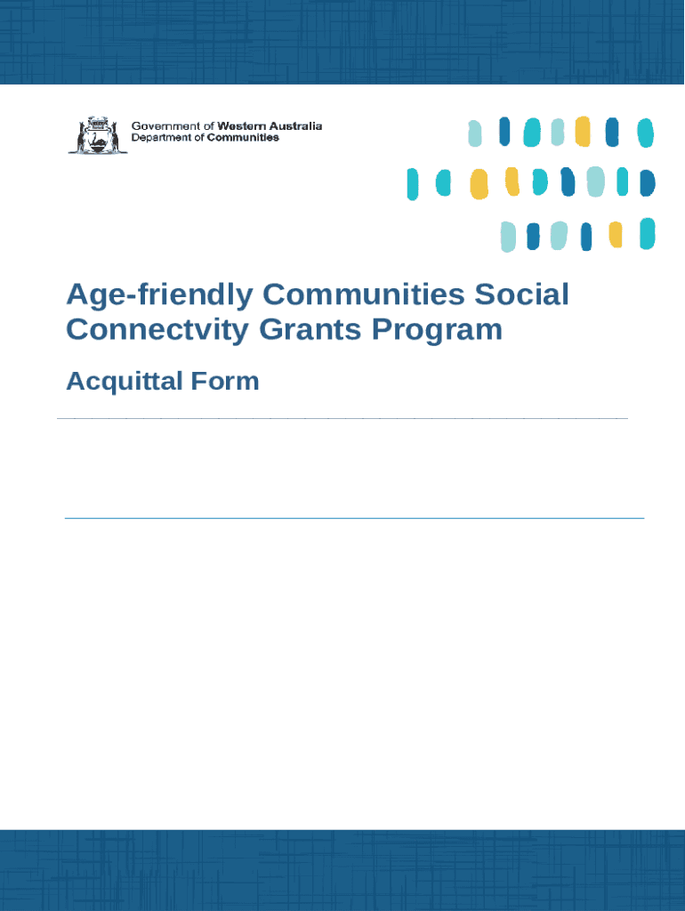Age-friendly and Dementia-friendly Communities Grants Program ... Doc ...