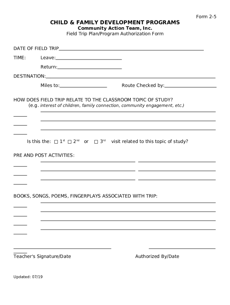 2-5 - Child and Family Development Programs of Community ... Doc ...