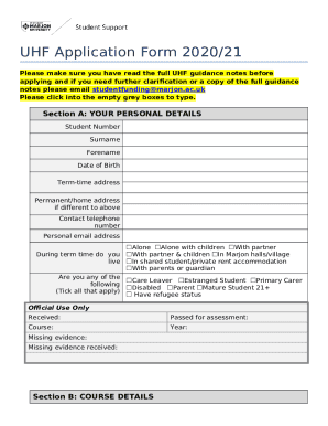 University of Fort Hare UFH Application Pdf Download Doc Template ...