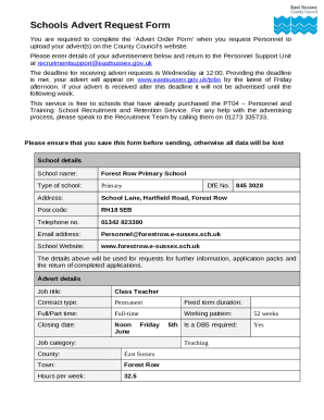 E-recruitment user account request Doc Template | pdfFiller