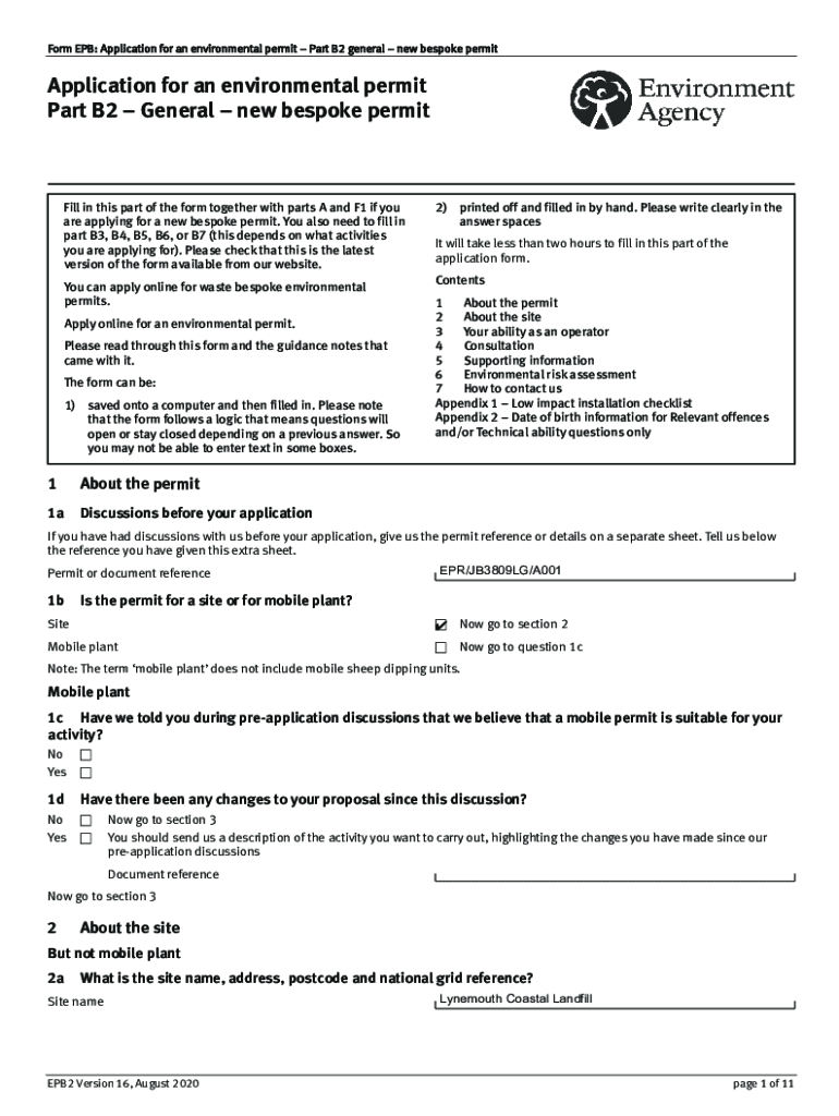 Fillable Online Environmental risk assessment Fax Email Print - pdfFiller
