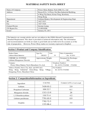 Fillable Online Material Safety Data Sheet Pdf Coverall - Fill and Sign Printable ... Fax Email ...