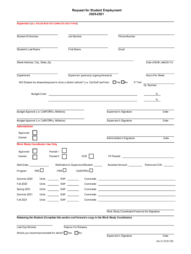 Fillable Online www.pdffiller.com573330237--Request-for-StudentRequest ...